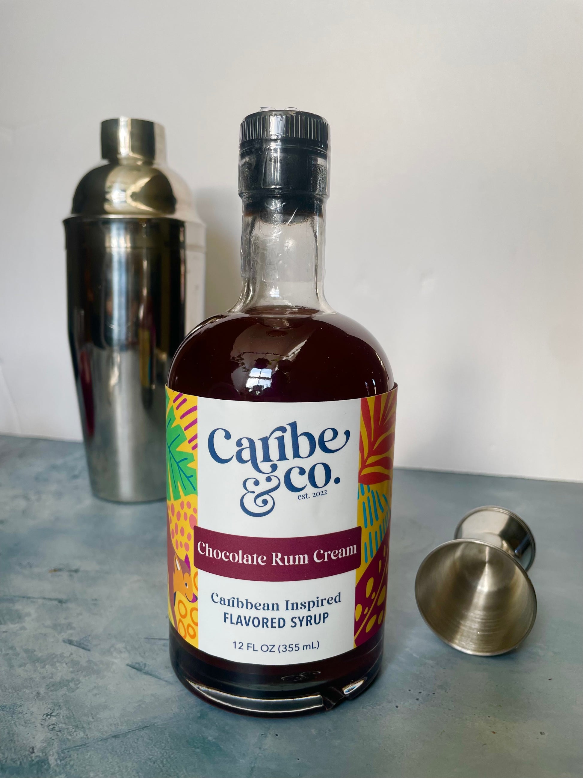 Chocolate Rum Cream Flavored Syrup – Caribe & Co.