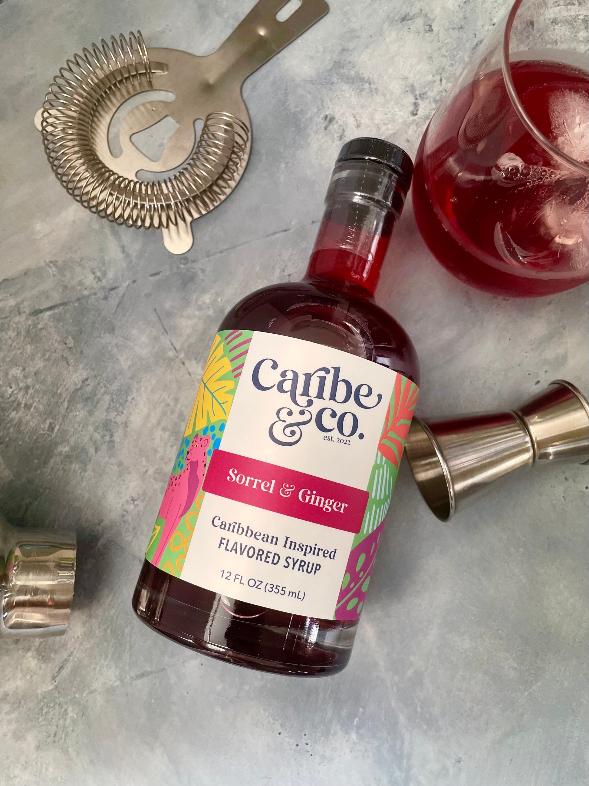 Sorrel & Ginger Flavored Syrup – Caribe & Co.