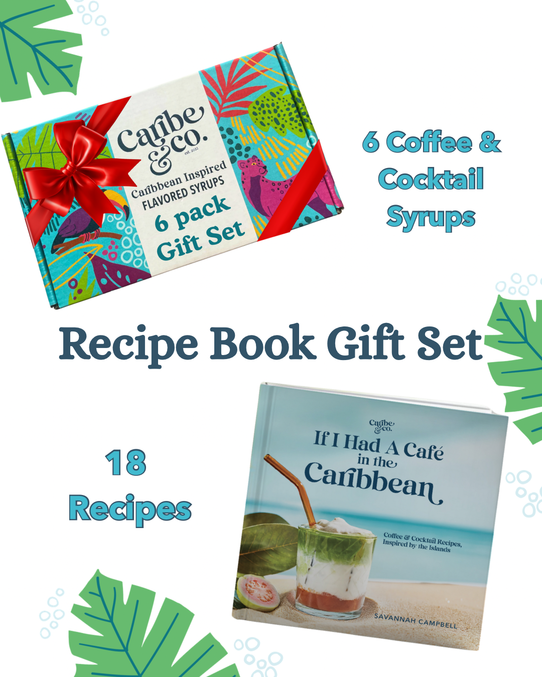 Recipe Book + Sampler Pack Gift Set – Caribe & Co.