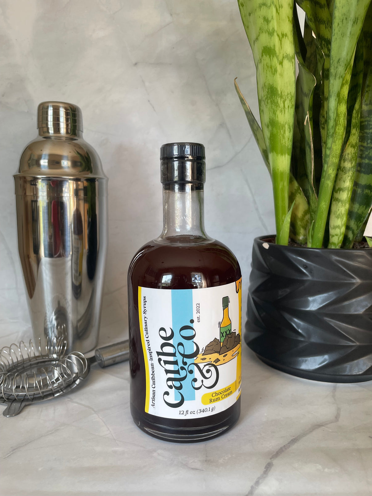 Chocolate Rum Cream Syrup – Caribe & Co.