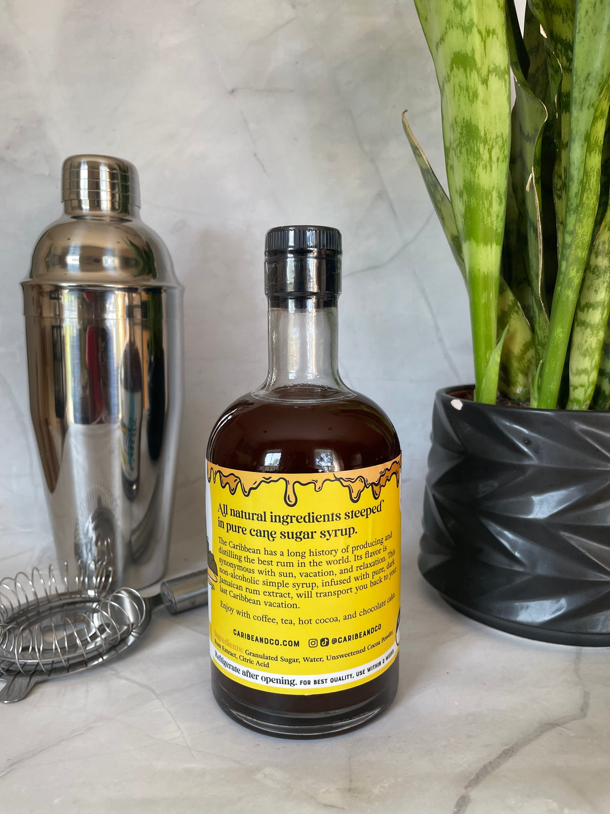 Chocolate Rum Cream Syrup – Caribe & Co.