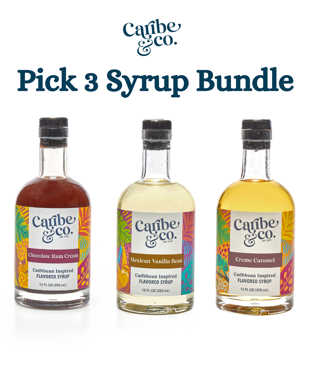 Pick Your Own Syrup Bundle/Gift Set – Caribe & Co.